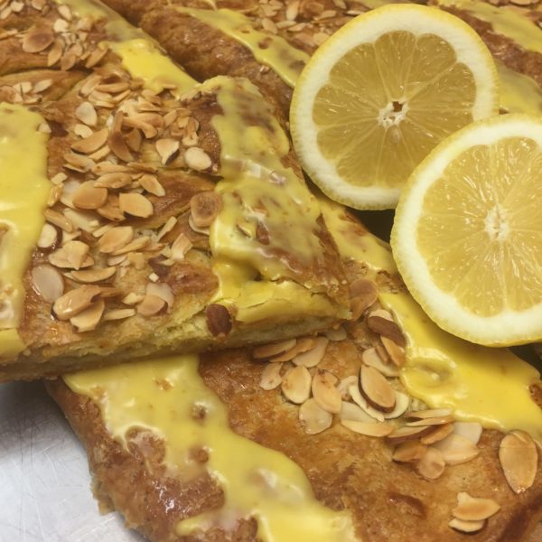 Marzipan Yule log - Andersen’s Danish Bakery & Restaurant