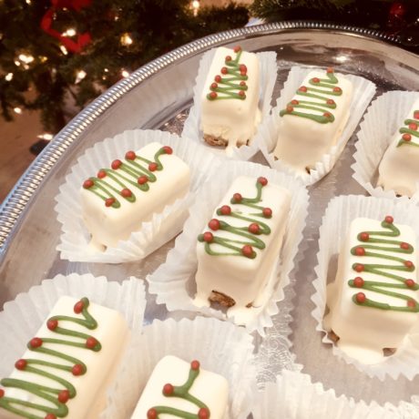 Marzipan Yule log - Andersen’s Danish Bakery & Restaurant