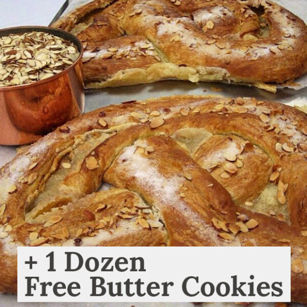 Marzipan Yule log - Andersen’s Danish Bakery & Restaurant